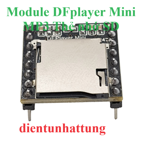 MODULE DFPLAYER MINI MP3, THẺ NHỚ 2GB, SỬ DỤNG THẺ NHỚ SD | Shopee Việt Nam