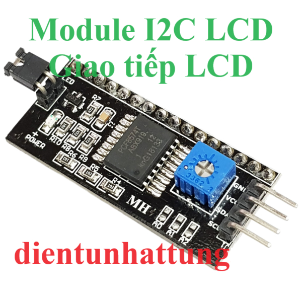 MODULE I2C LCD + LCD1602 + LCD2004, MẠCH CHUYỂN ĐỔI GIAO TIẾP I2C ...