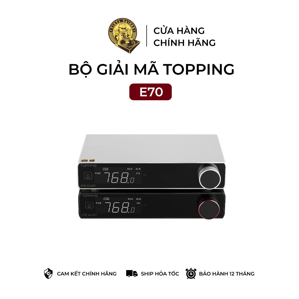 Bộ giải mã để bàn Topping E70 desktop dac - Bảo hành 12 tháng | Shopee Việt Nam