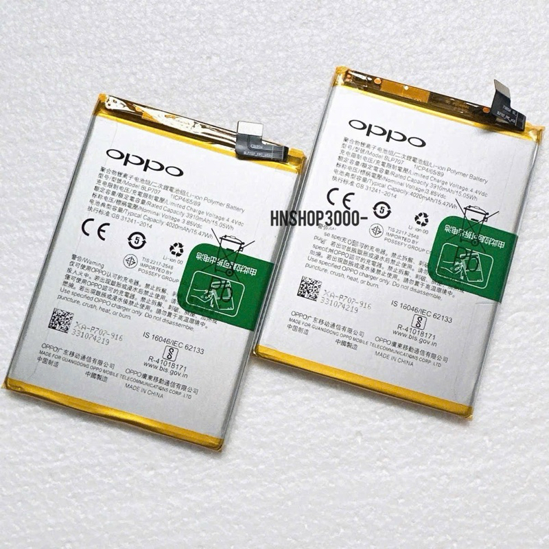 Pin OPPO F11/ F11 Pro BLP707 4020mAh Zin Chính Hãng- Bảo Hành 6 Tháng ...