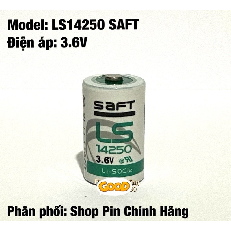 Pin Nuôi Nguồn LS14250 SAFT 3.6V 1/2AA - Hàng Nhập Khẩu Made in France ...