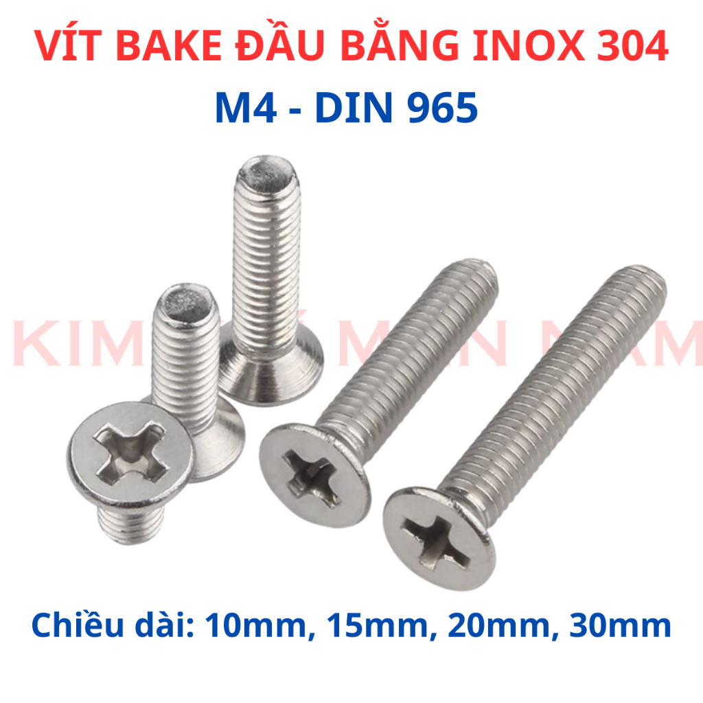 Ốc Đuôi Cá M4, Ốc Đầu Col M4, ốc vít, ốc ren, ốc m4, bulong con tan, oc ...