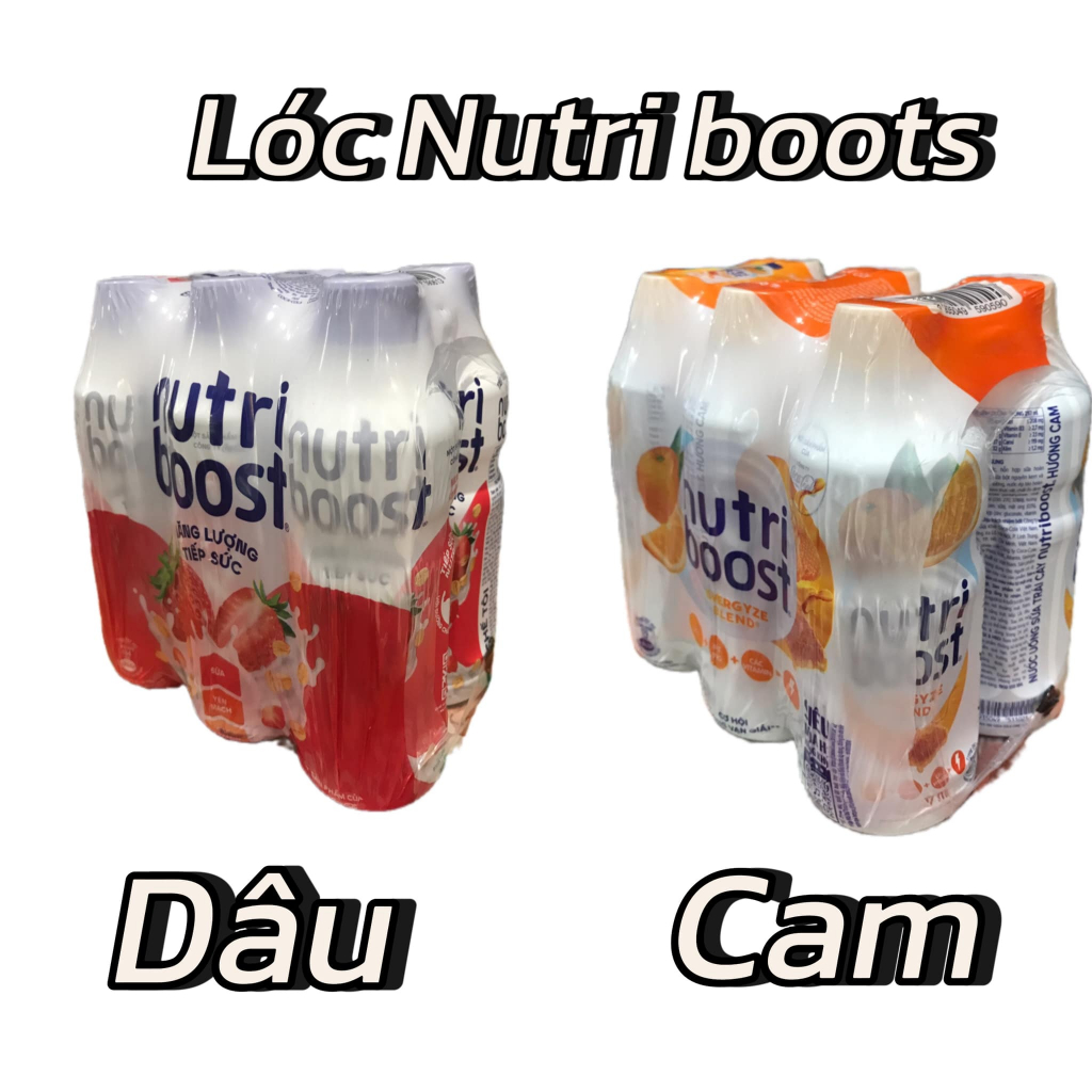 Lốc 6 Chai Sữa Nutriboost Thế Hệ Mới Hương Cam 297ml/Chai | Shopee Việt Nam