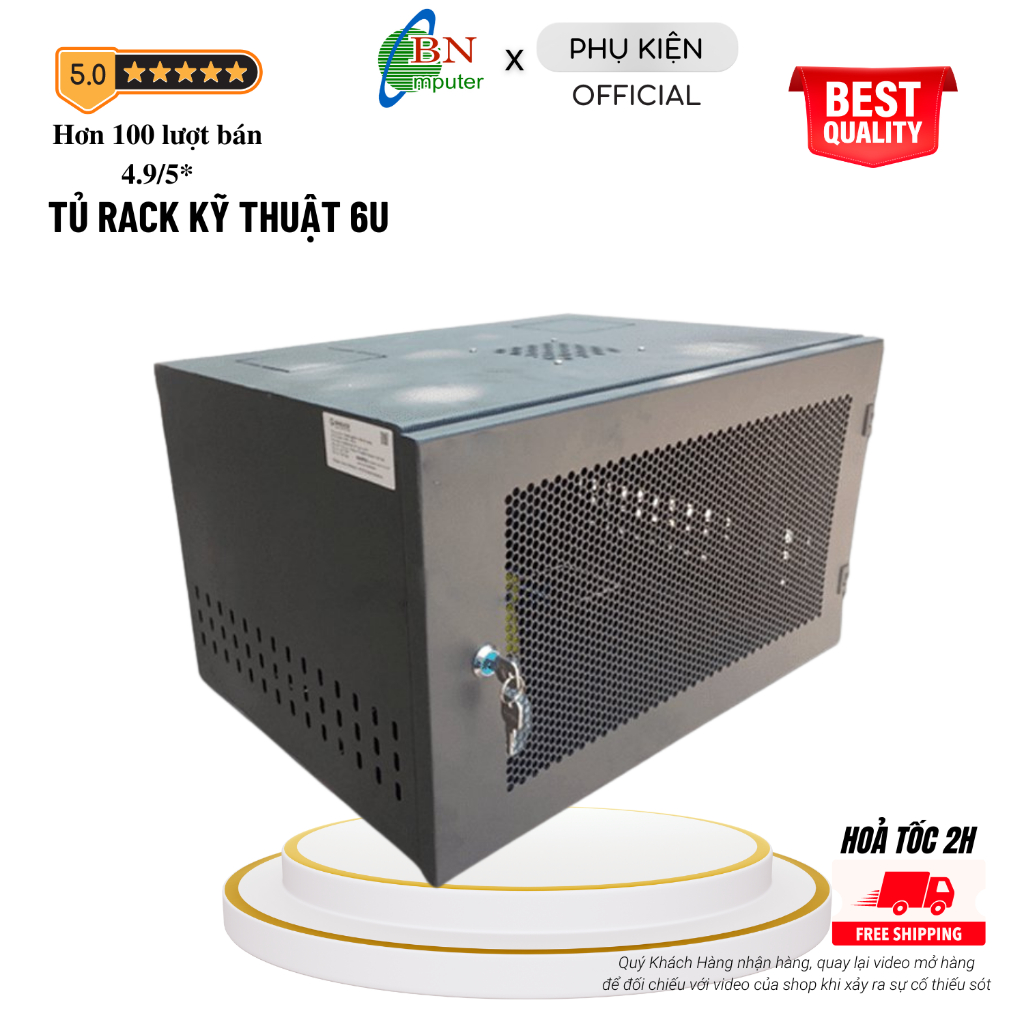 Tủ rack 6U đựng đầu ghi Camera KUNGFU | Shopee Việt Nam