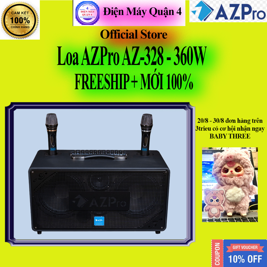 [Azpro AZ328] / AZ669 mẫu mới -- Loa Karaoke Azpro AZ-328 / AZ-669 mẫu ...