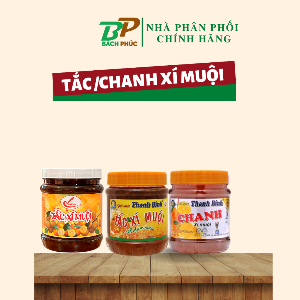 (BPDN) Tắc Xí Muội Chanh Xí Muội 900g Thanh Bình - Mức tắc xí muội omai ...