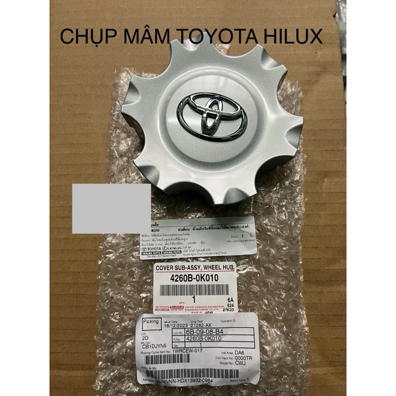 CHỤP MÂM TOYOTA HILUX XỊN CHÍNH HÃNG 4260B-0K010 | Shopee Việt Nam