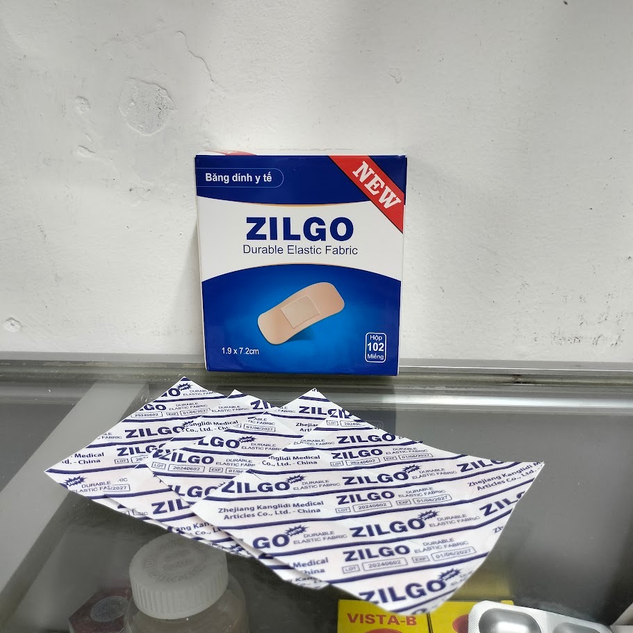 Băng keo cá nhân, băng sơ cứu Zilgo dán cầm máu, bảo vệ vết thương hộp ...