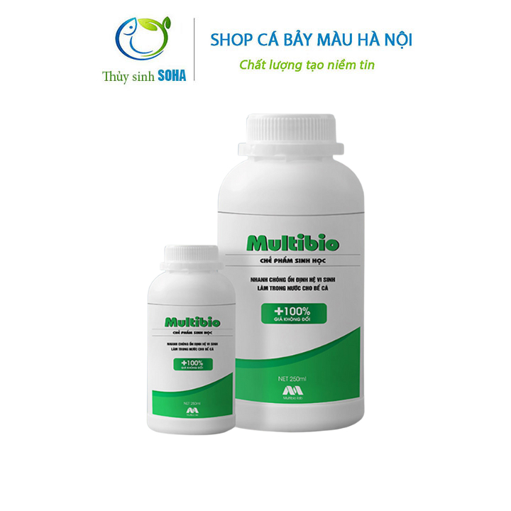 Men vi sinh Multi Bio | Làm trong nước, khử mùi tanh, giảm độc tố ...