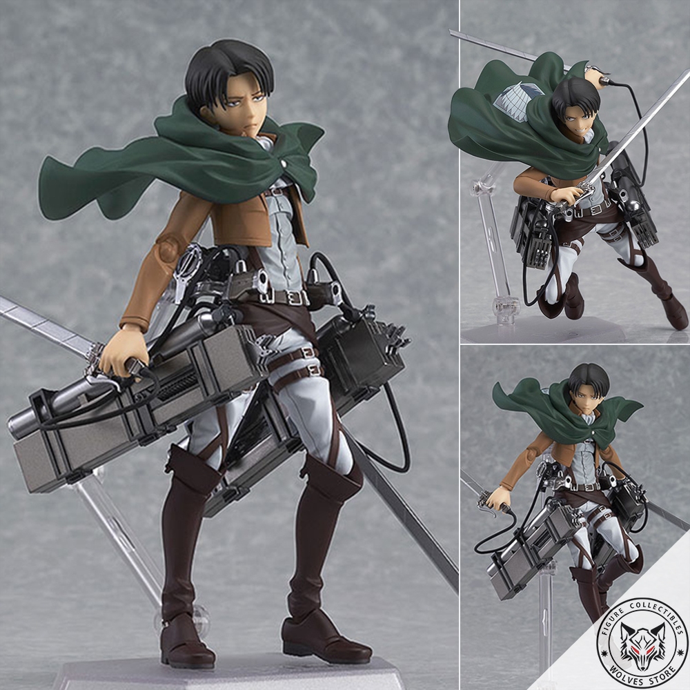 [Hàng có sẵn] Mô hình chính hãng Figma 213: Figma Levi (Attack on Titan ...