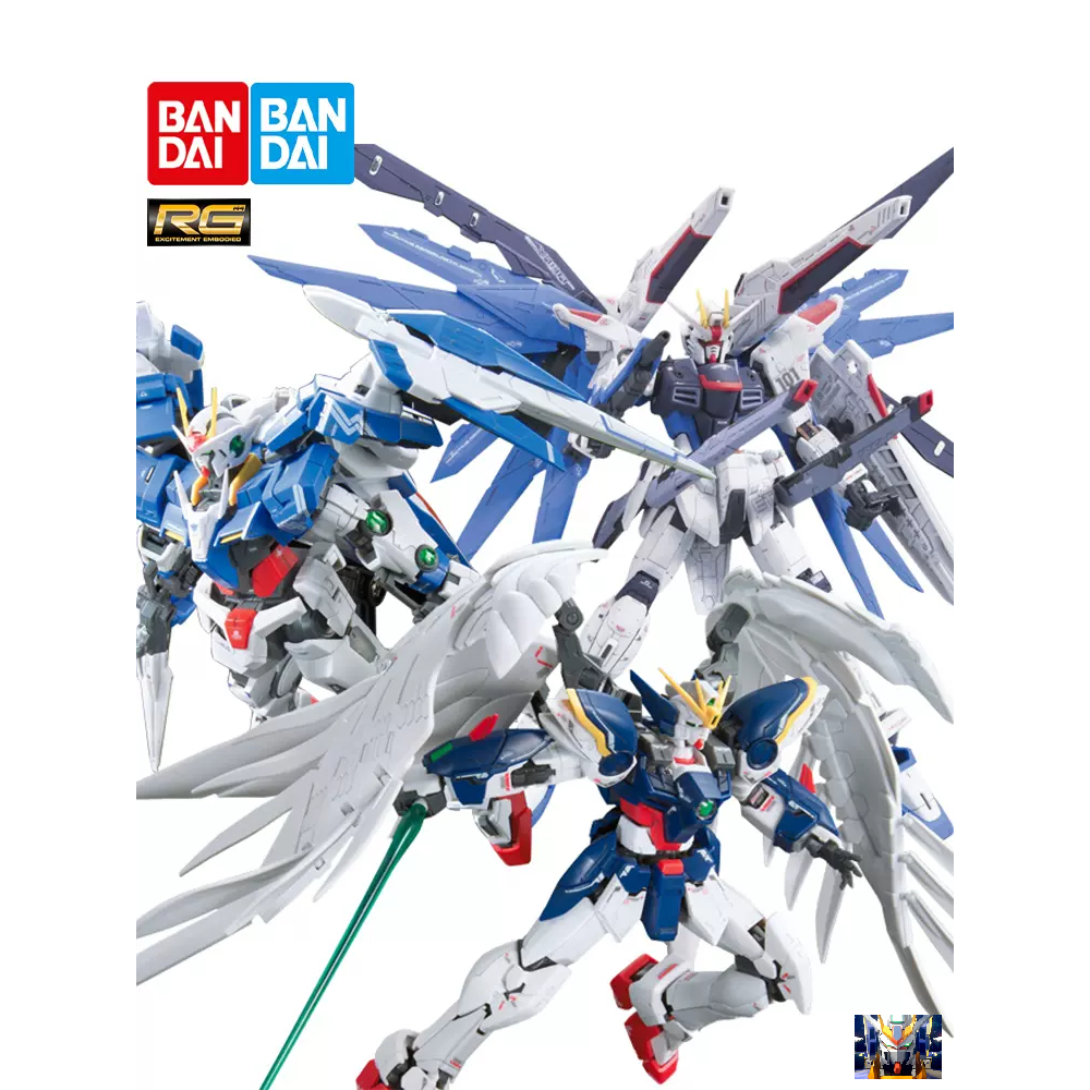 [ Mới ] Mô hình lắp ráp Bandai RG 00 1/144 Exia 00 Raiser Qan T Wing ...