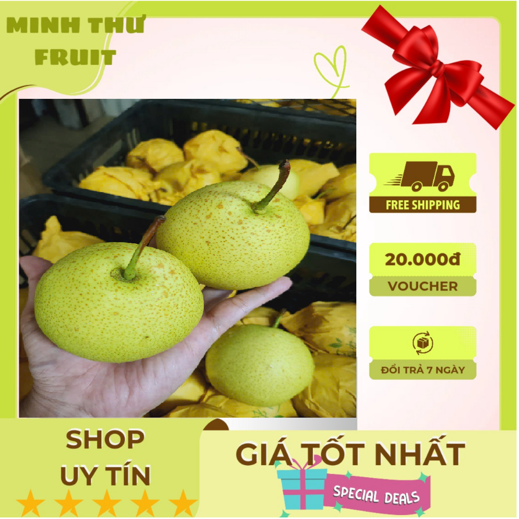 [Ship Hỏa Tốc HCM 1-2 giờ ] 1 Kg Lê đường xanh giòn ngọt | Shopee Việt Nam