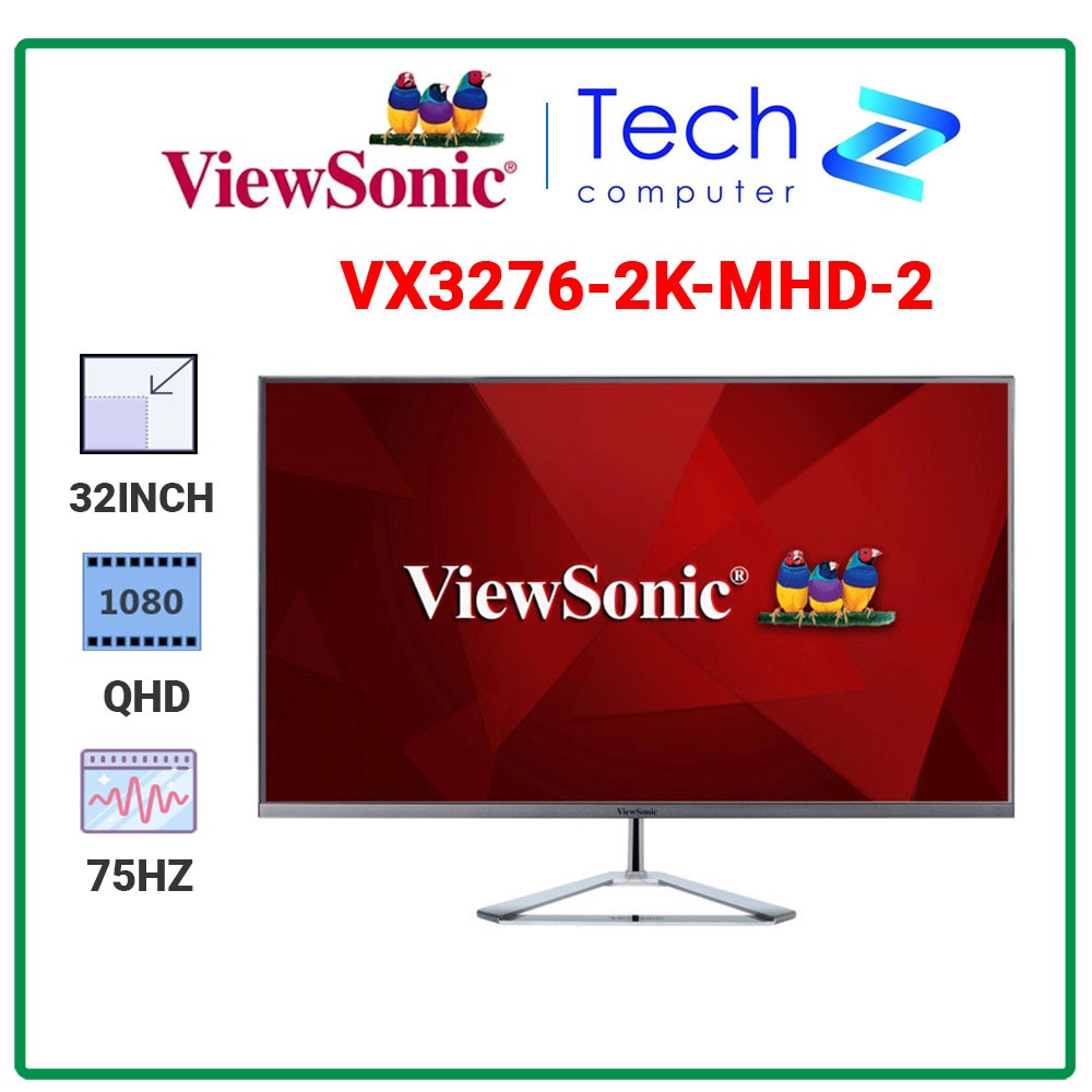 Màn hình máy tính ViewSonic VX3276-2K-MHD-2 31.5 inch - 2K IPS | Shopee ...