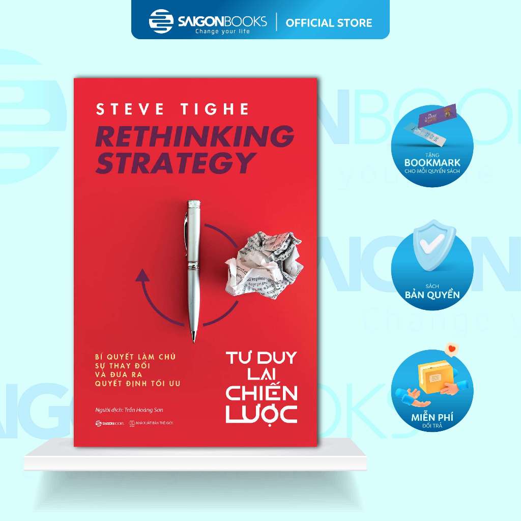 SÁCH - Rethinking strategy – Tư duy lại chiến lược - Tác giả Steve ...
