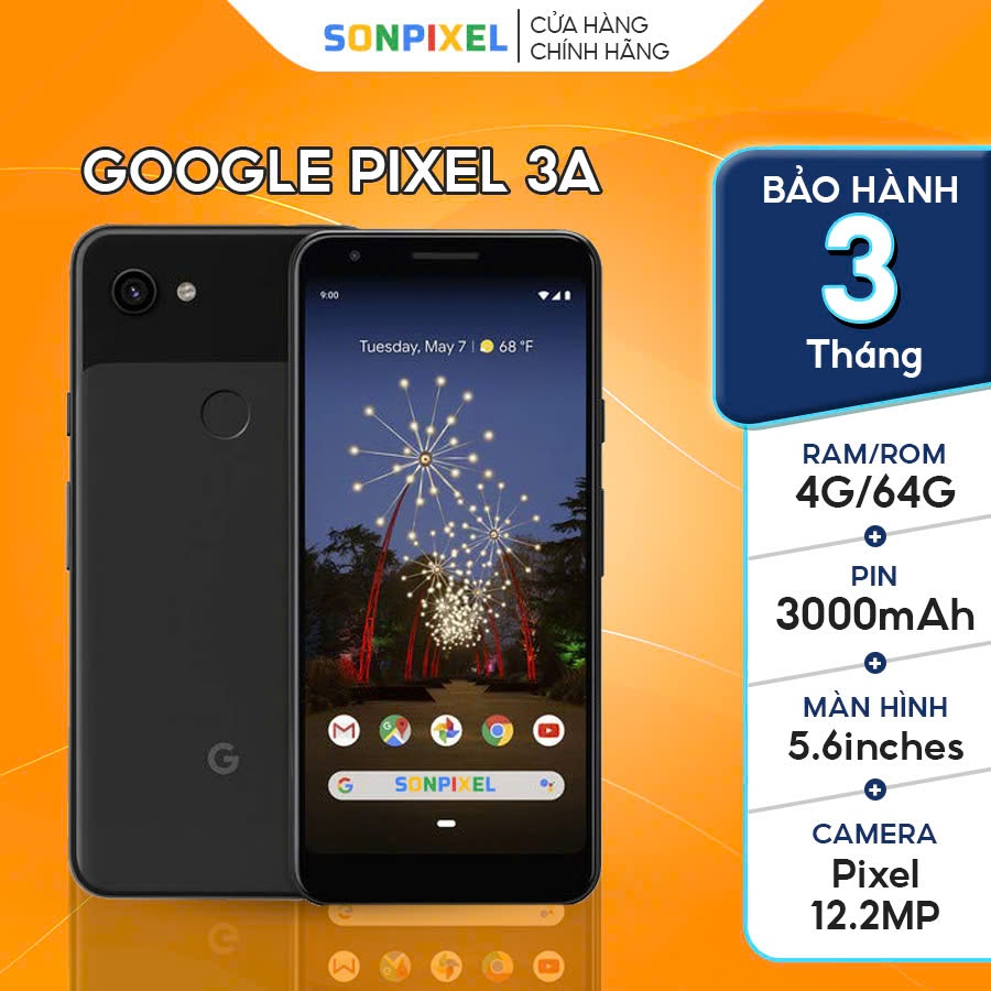 Điện thoại Google Pixel 3A, 3A Lock 2 sim Chip 670 ram 4G/64G like new ...