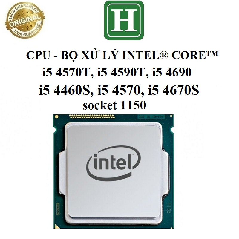 CPU Intel core i5 i7 4570T, 4590T, 4690, 4460s, 4570, 4670s - Bộ vi xử ...