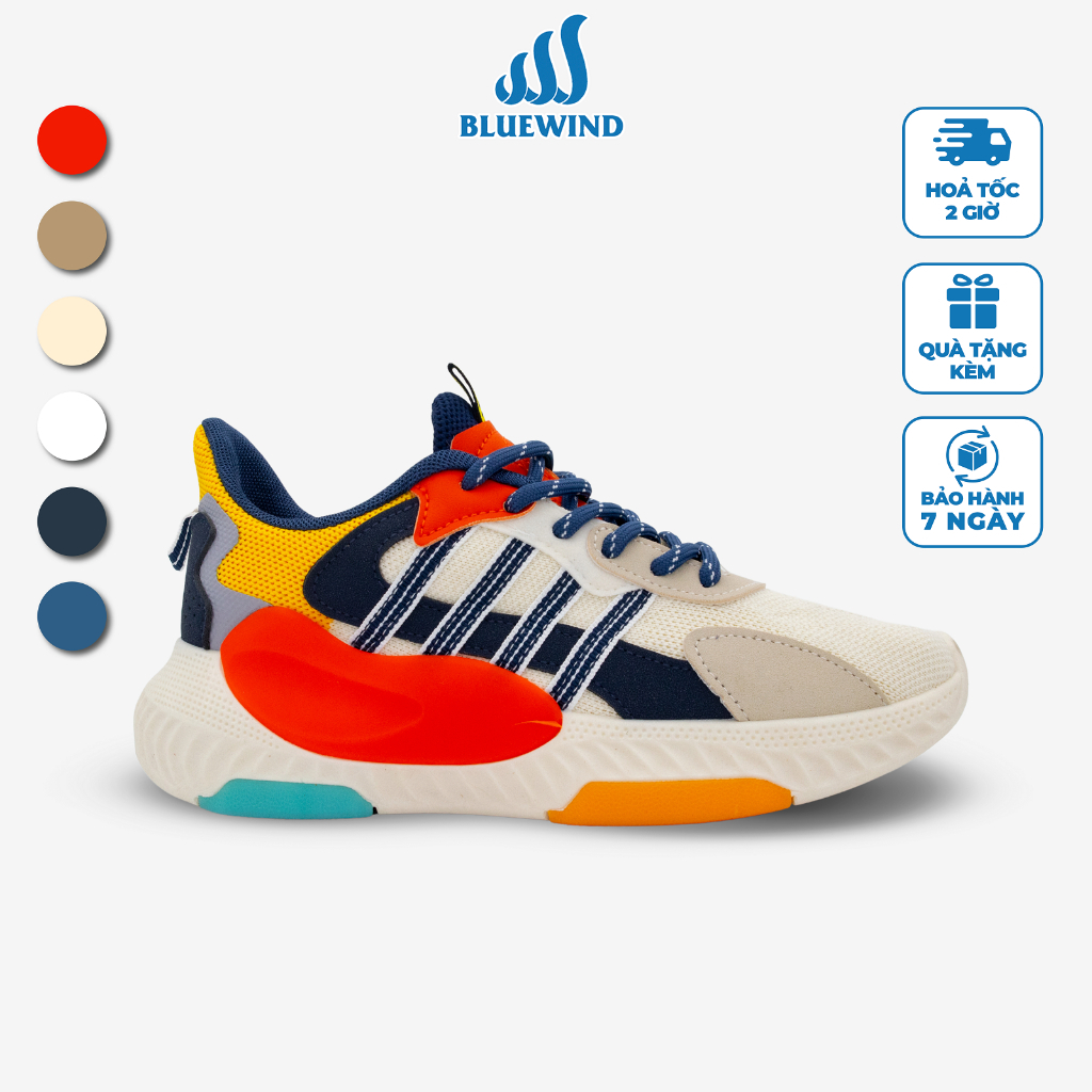 Giày Thể Thao Nam Nữ BLUEWIND Frolic Wave.es Trẻ Trung Dễ Phối Đồ Vải Dệt Thoáng Khí 68371 ...