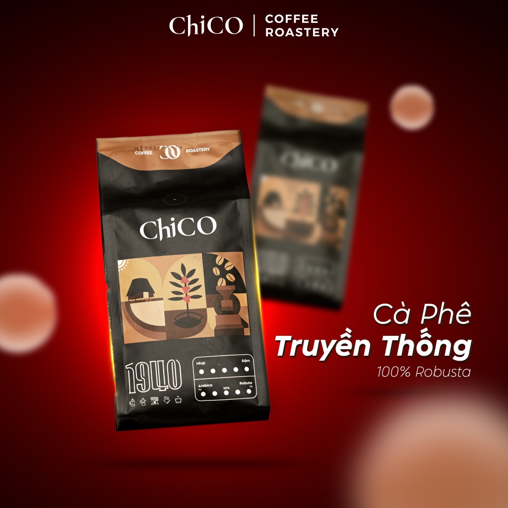 Cà Phê TRUYỀN THỐNG Rang Xay - Chico Coffee Roastery 1940 ( đắng vừa ...
