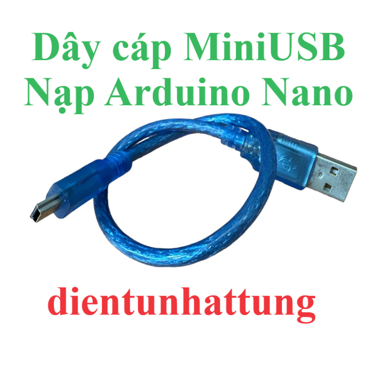 DÂY CÁP MINI USB 30CM, DÙNG NẠP CODE ARDUINO NANO | Shopee Việt Nam