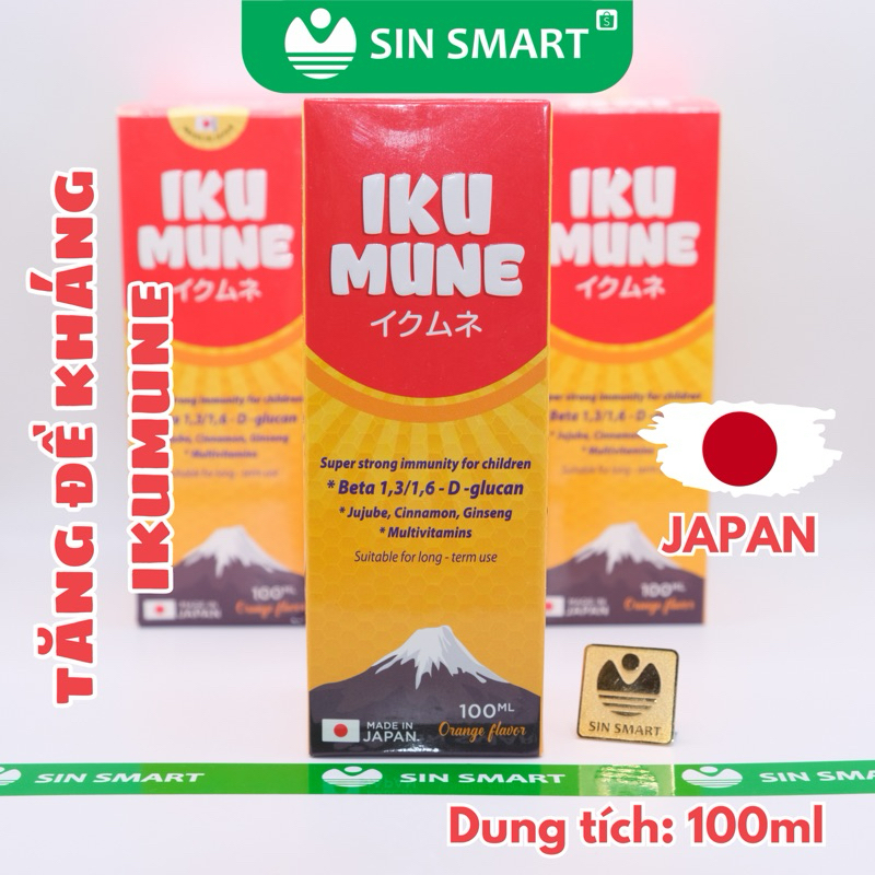 IKUMUNE | IKU MUNE Tăng đề kháng,bổ sung vitamin cho trẻ nhập khẩu Nhật ...