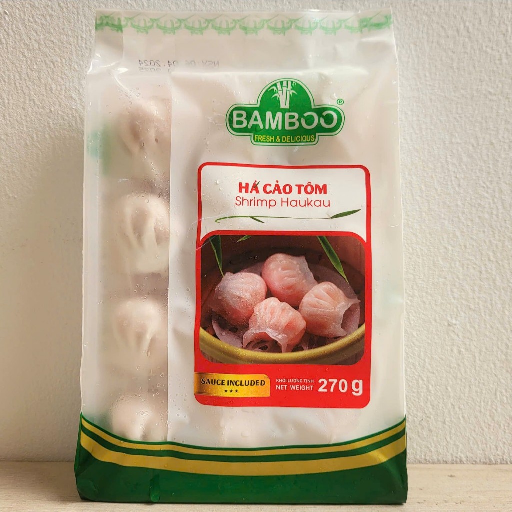 BAMBOO (gói 270g) HÁ CẢO TÔM Dim Sum Shrimp Haukau (bql) | Shopee Việt Nam