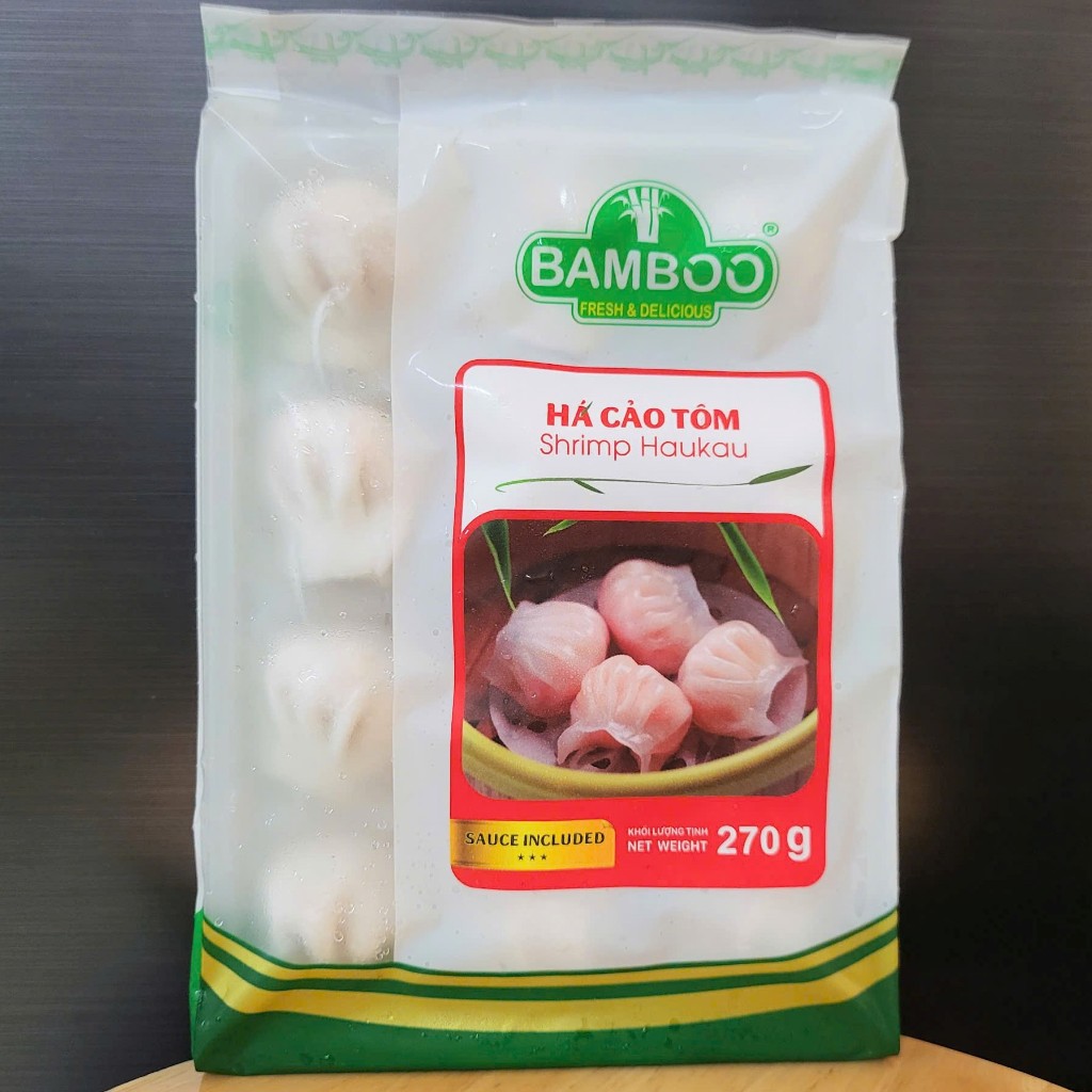 BAMBOO - gói 270g - HÁ CẢO TÔM / Dim Sum Shrimp Haukau (bql) | Shopee ...