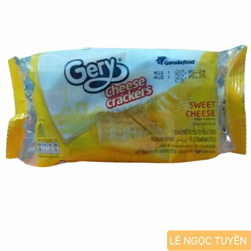 Bánh quy phô mai Gery Cheese Crackers | Shopee Việt Nam