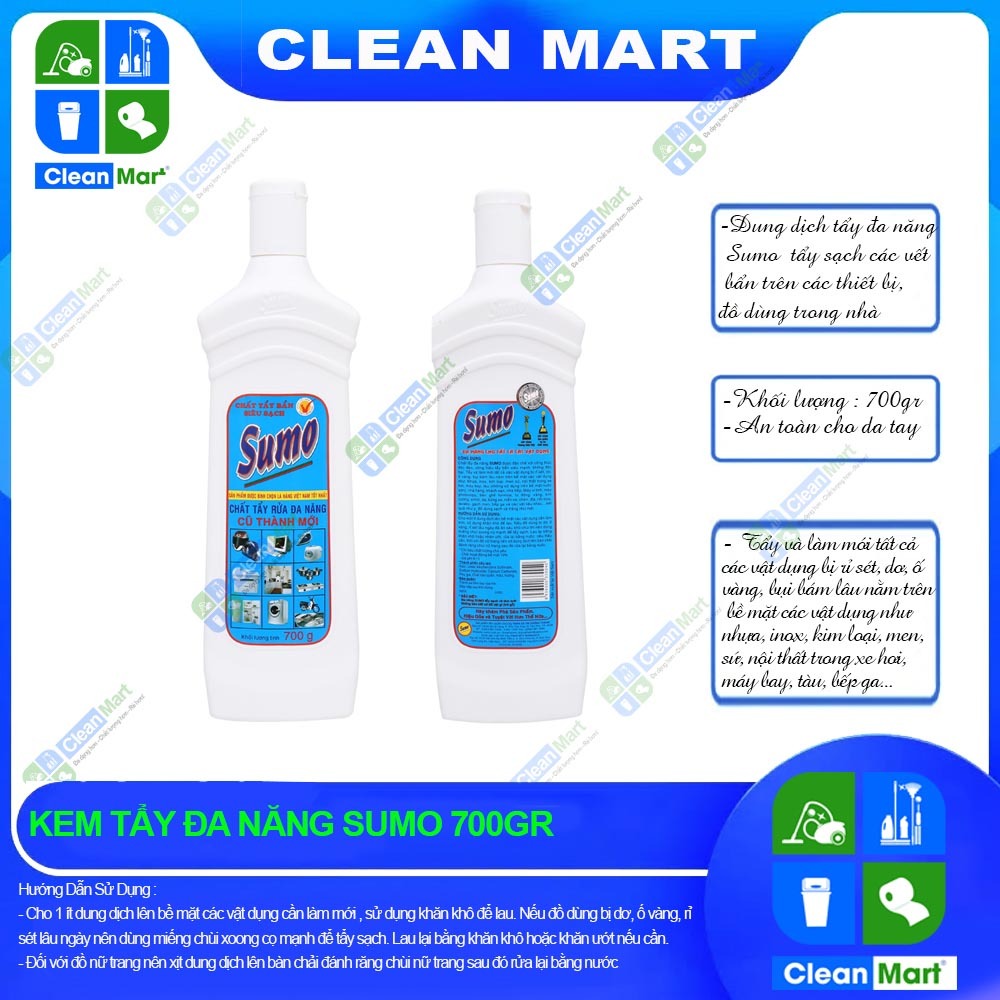 Kem Tẩy Rửa Đa Năng Sumo 700gr - CLEAN MART | Shopee Việt Nam