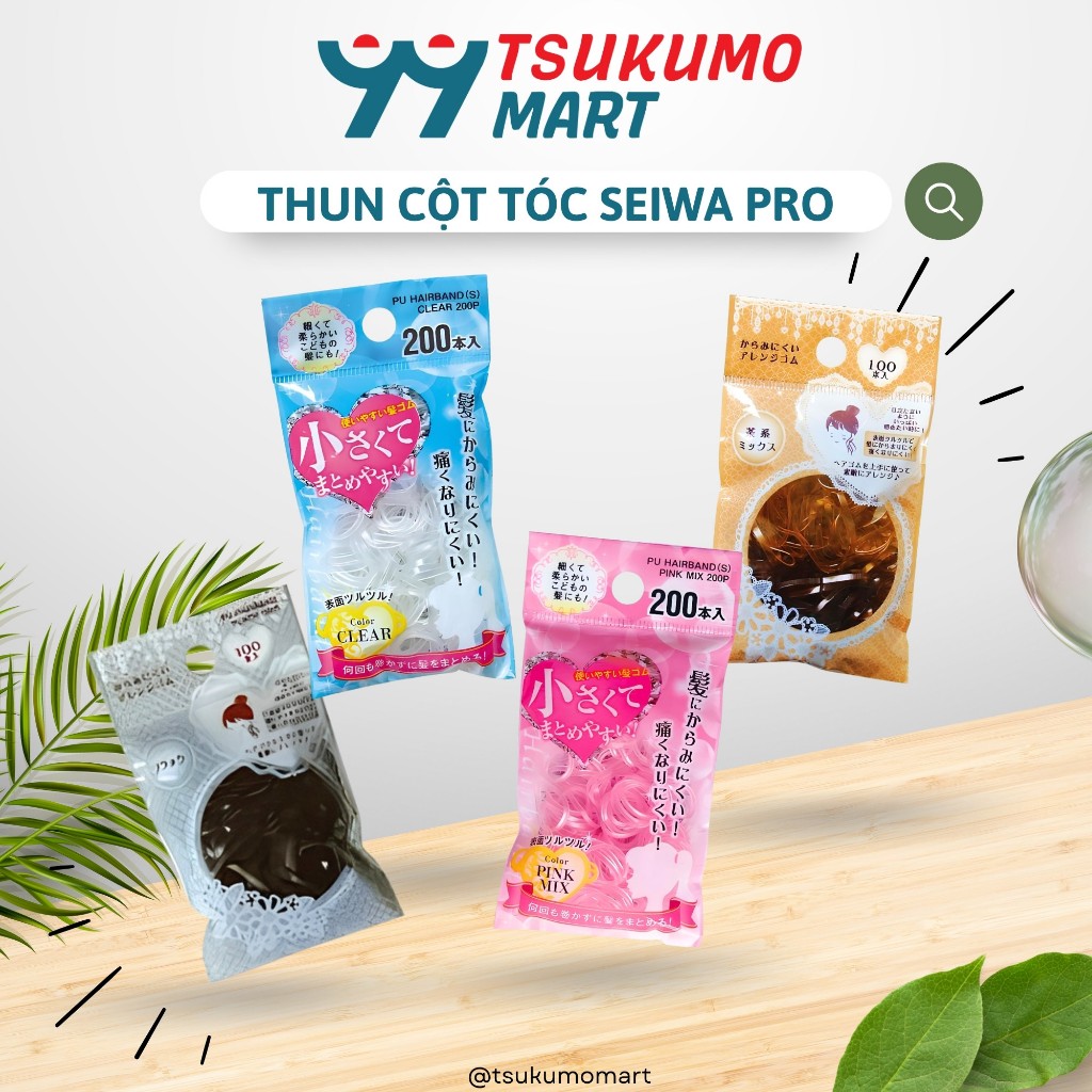 Thun cột tóc Seiwa Pro (100 sợi) | Shopee Việt Nam