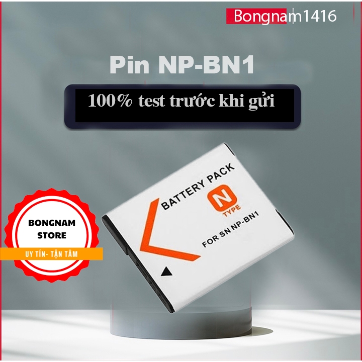 Pin Thay Thế NP-BN1 Cho Máy Ảnh Sony Cyber-shot W310, W320, W330, W350, W510, W530 | Shopee Việt Nam