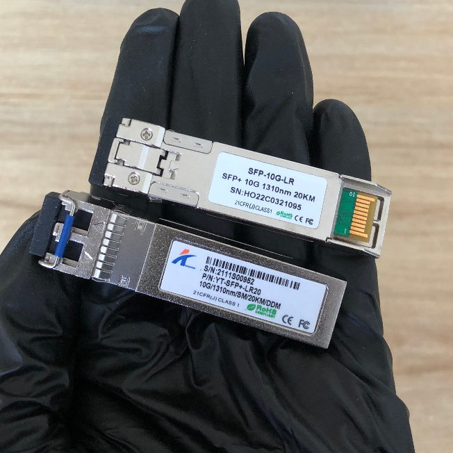 1 cái Module quang SFP+ 10Gbps 1310nm 20km 2 CORE, 10G SFP+ LR, tương ...