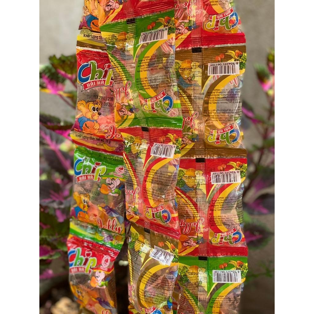 Kẹo dẻo Chip Hải Hà Jelly hương trái cây dây 10 gói | Shopee Việt Nam