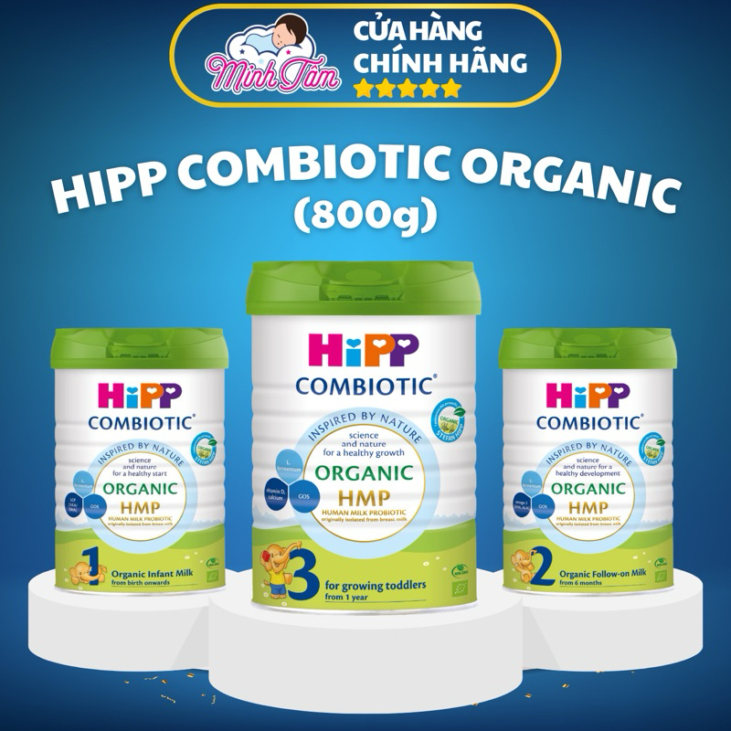 Sữa bột HiPP Combiotic Organic số 1,2,3 (800g) | Shopee Việt Nam