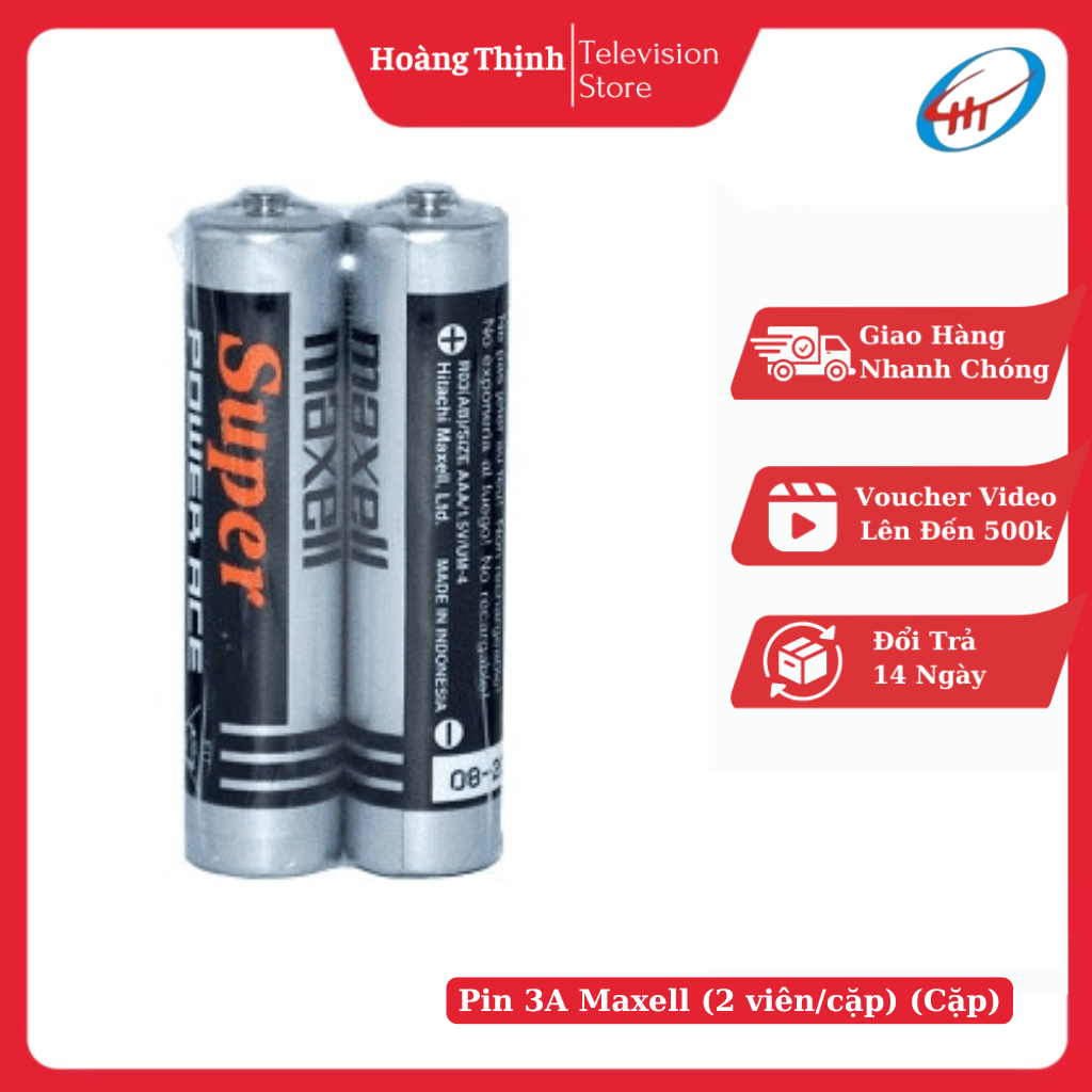 Pin 3A Maxell (1 Cặp) - Hàng chính hãng | Shopee Việt Nam