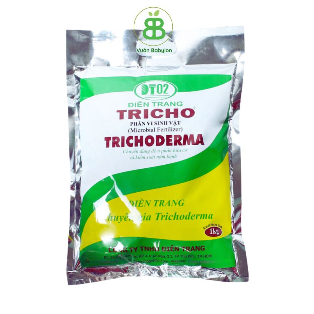 Chế Phẩm Nấm Trichoderma VUONBABYLON, Men Vi Sinh Ủ Phân Và Xử Lý Đất ...