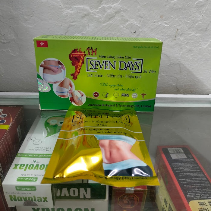 [Chính hãng] Giảm cân Seven Days [SEVENDAY]- Hộp 36 viên | Shopee Việt Nam
