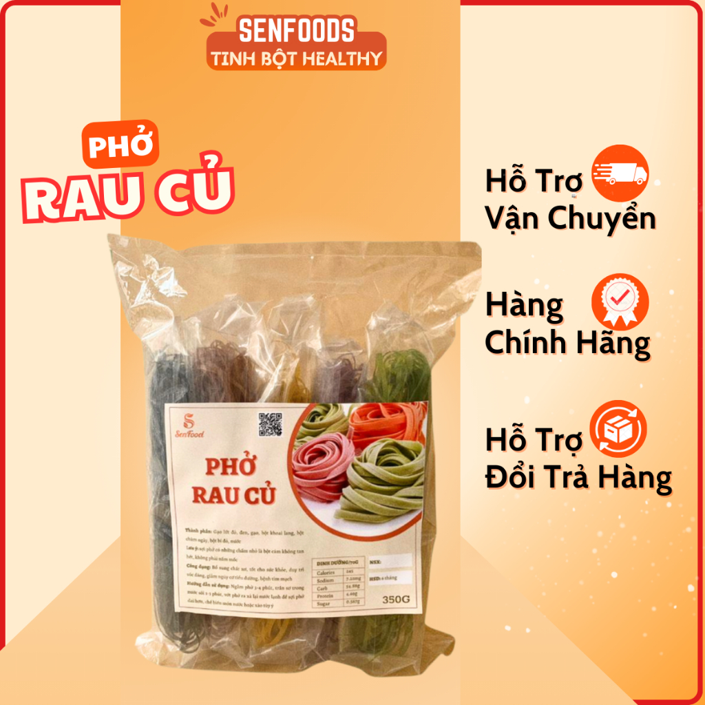 Phở Rau Củ SEN FOOD Ăn KIêng, Giảm Cân, Healthy, Eatclean, 500g ...
