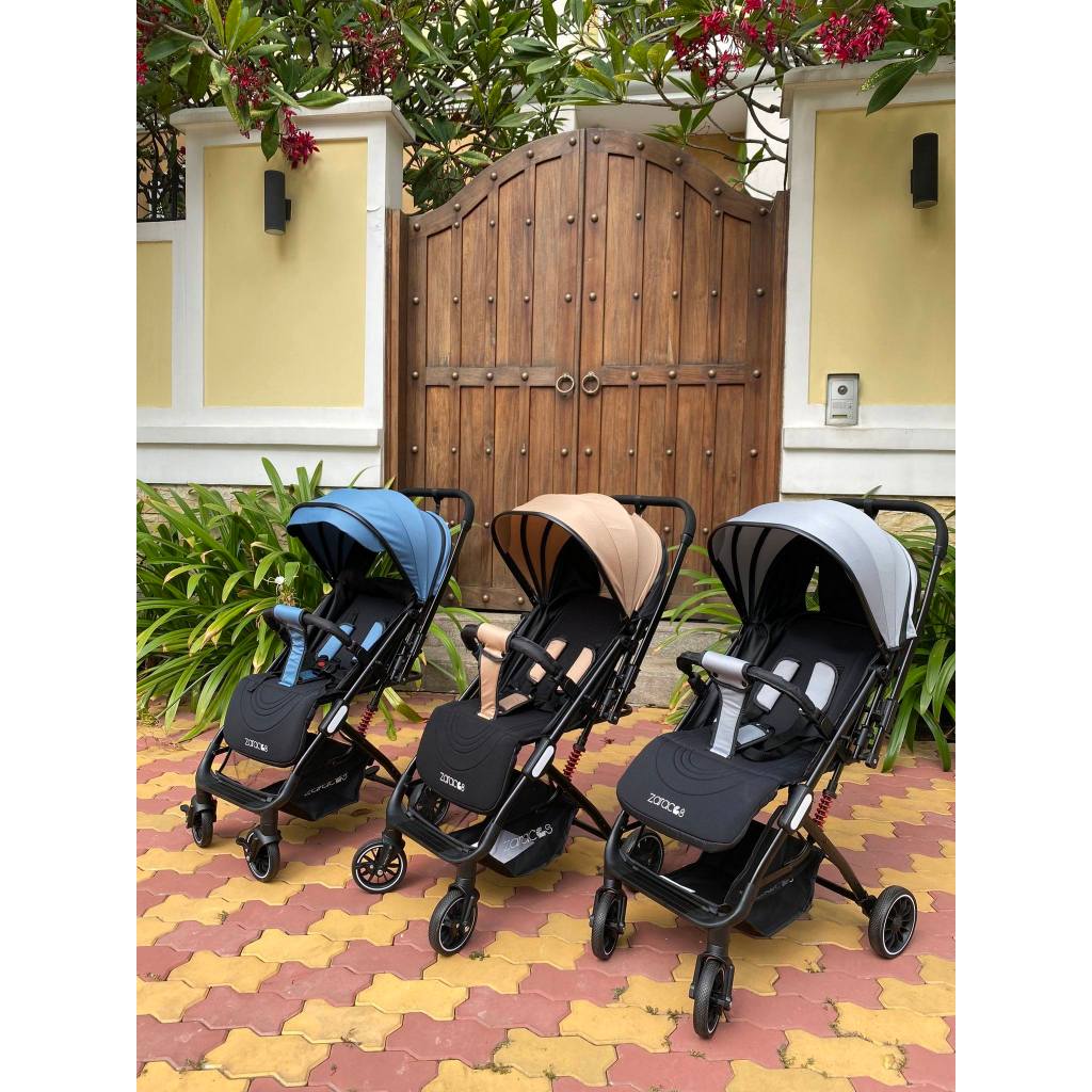 Xe Đẩy Trẻ Em Gấp Gọn 2 chiều Zaracos Evian 2996 điều chỉnh độ nghiêng ...