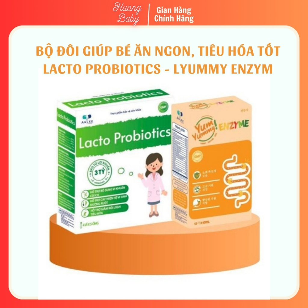 Bộ đôi Lacto Probiotics & Yummy Enzyme - Yumy hộp móp | Shopee Việt Nam