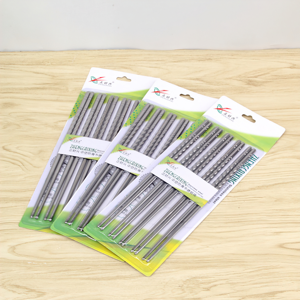 Set 5 Đôi Đũa Inox Chống Trượt Cách ARRIA | Shopee Việt Nam