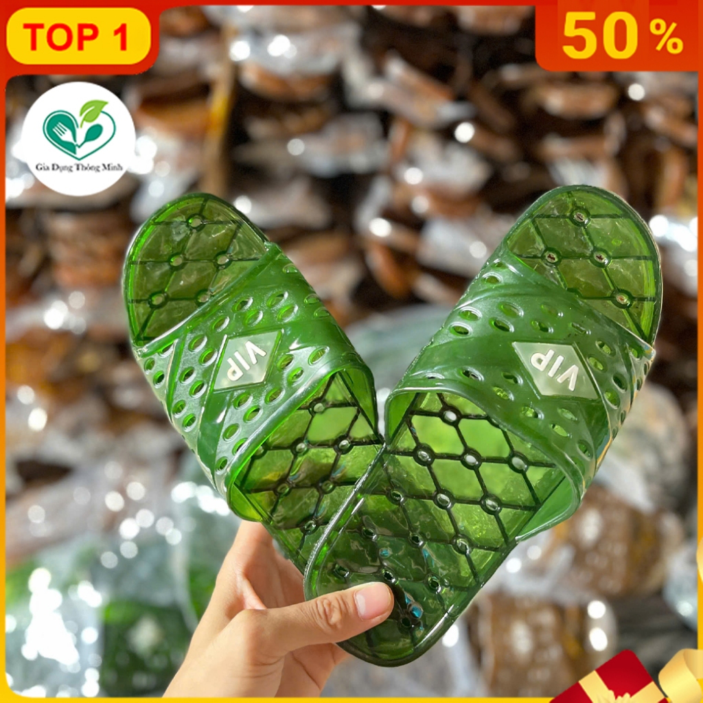 [ Rẻ Vô Địch ] Dép nhựa VIP đi trong nhà tắm , văn phòng , đế trống ...