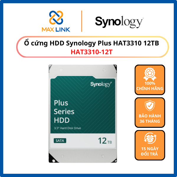 Ổ cứng HDD Synology HAT3310-12T - HÀNG CHÍNH HÃNG | Shopee Việt Nam