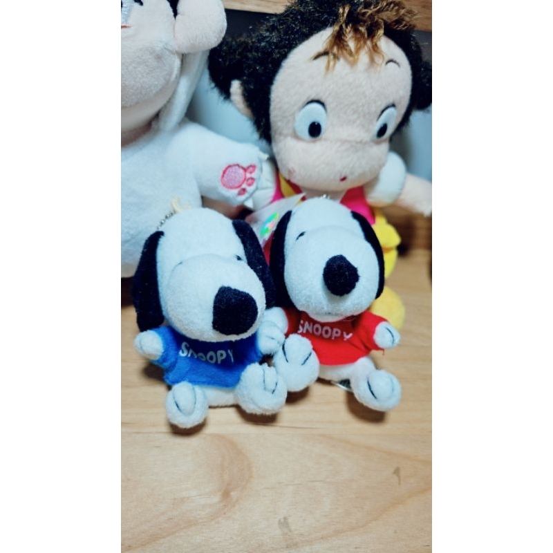 Combo Bộ Thú nhồi bông/ Gấu bông chó Snoopy cosplay áo đỏ và áo xanh ...