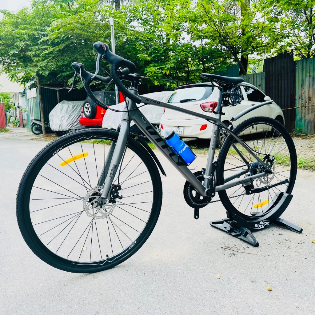 Xe Đạp Road DTFLY R-070 Khung Nhôm Không Mối Hàn Sơn Tĩnh Điện, Tay Đề ...
