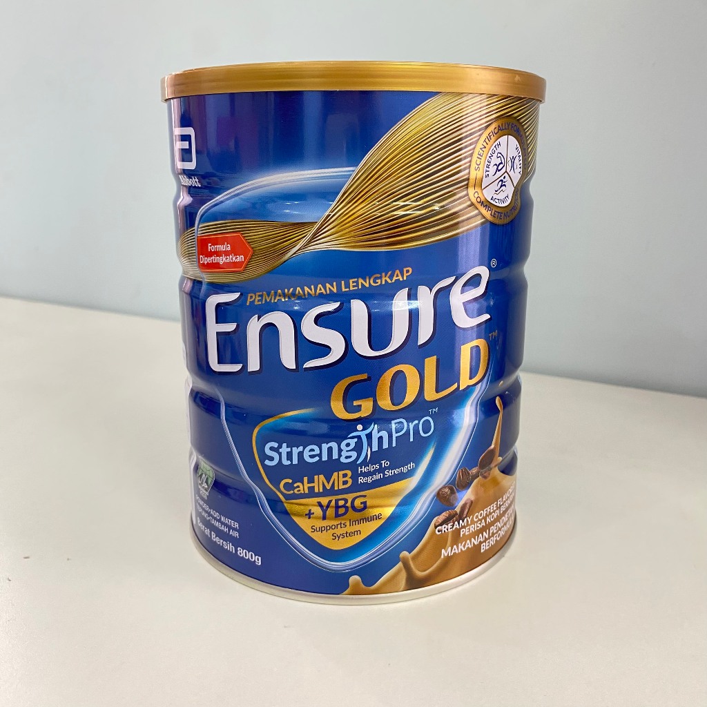 Sữa Ensure Gold 800g Hương Cà phê Hàng nhập Singapore | Shopee Việt Nam