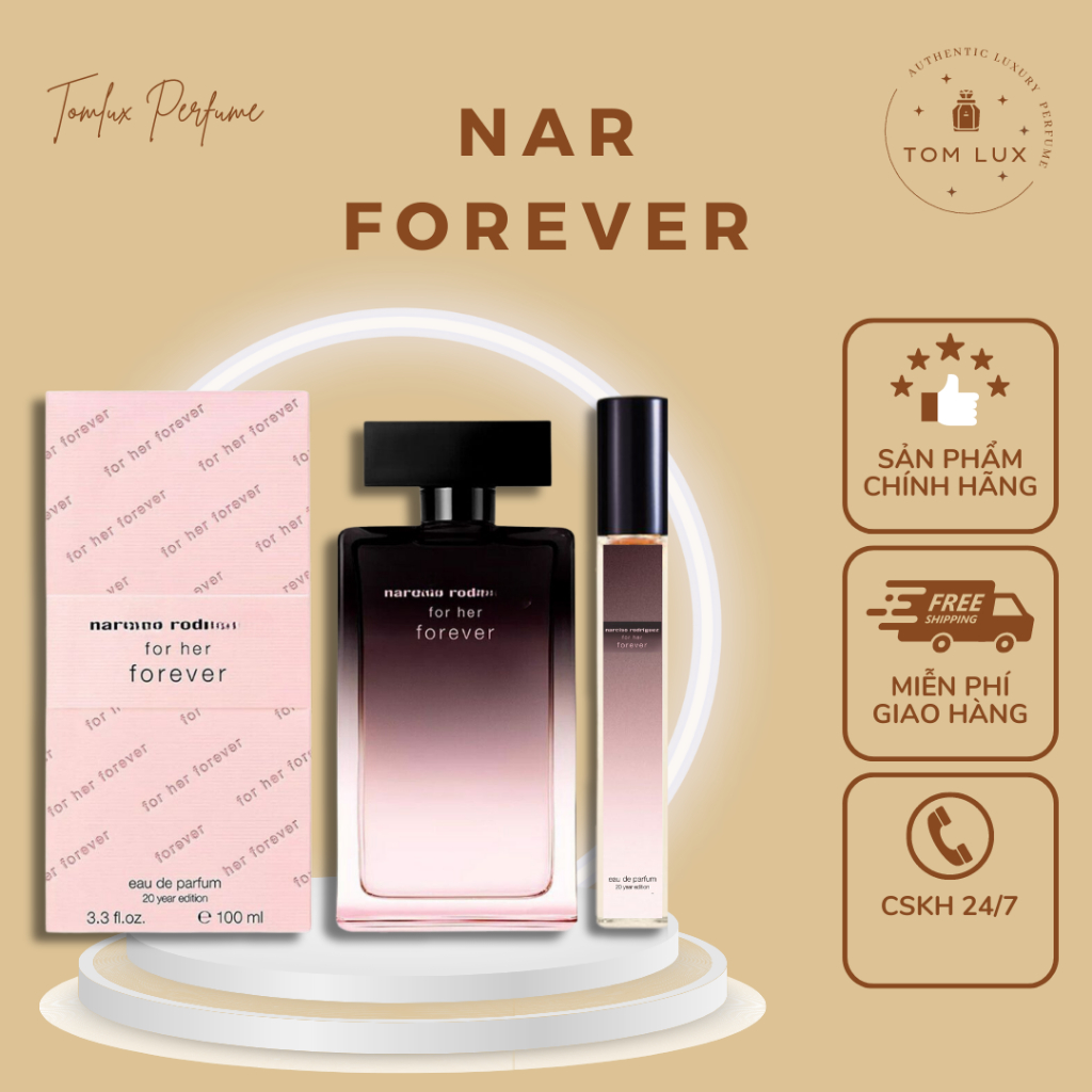 (MẪU THỬ) Nước Hoa Nữ Nar For Her Forever 2023 EDP TomLux 10ml (Nar ...