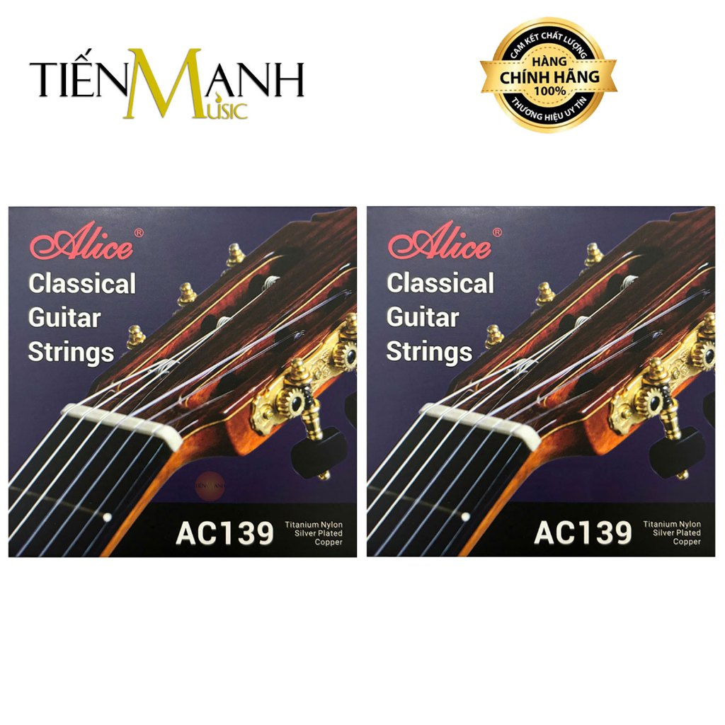 [Chính Hãng] Dây Đàn Guitar Classic Alice AC139N, AC139H - AC139 Nylon Strings | Shopee Việt Nam