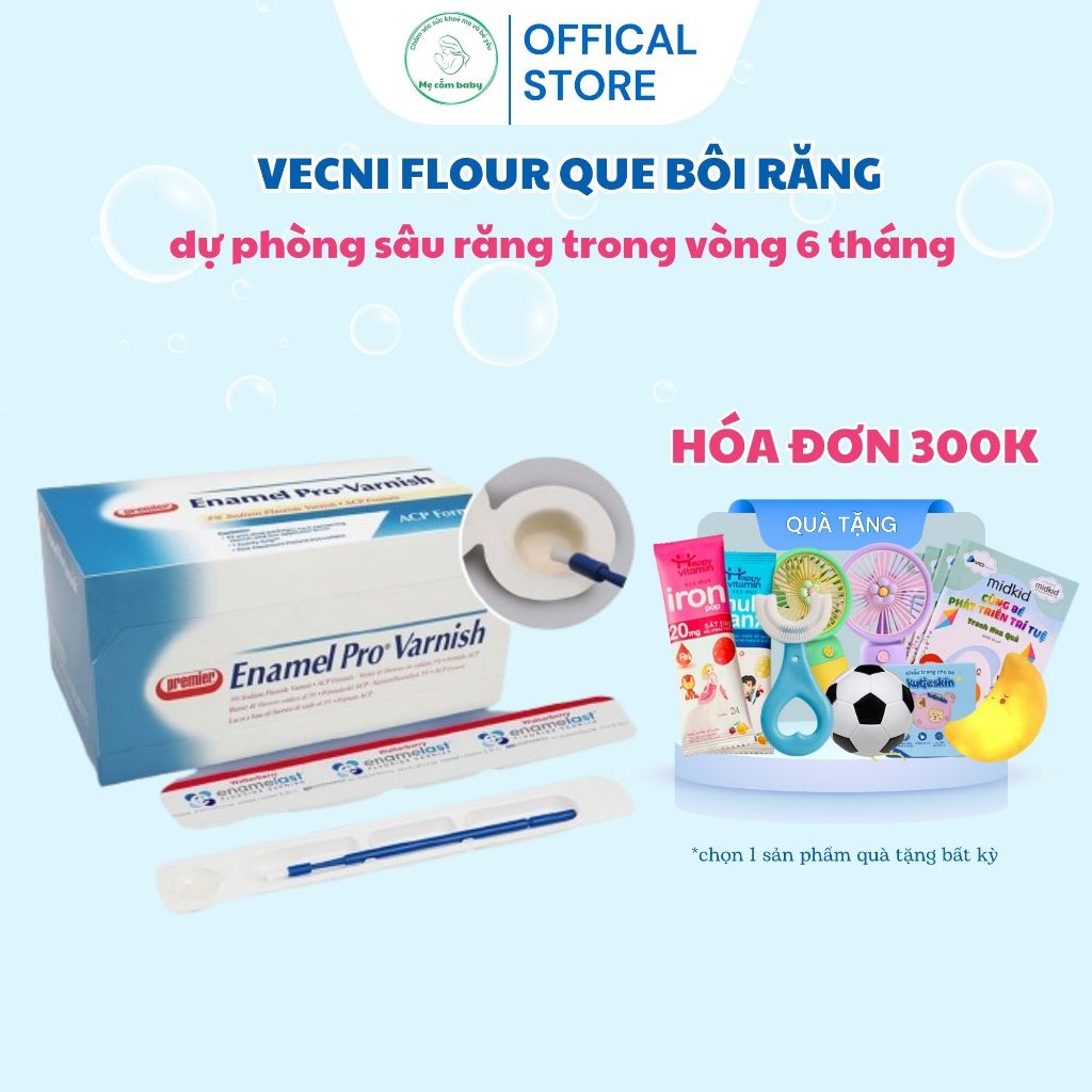 Gel bôi Vecni, Vecni flour Que bôi răng ,Que quét răng Giá bán 3M ...