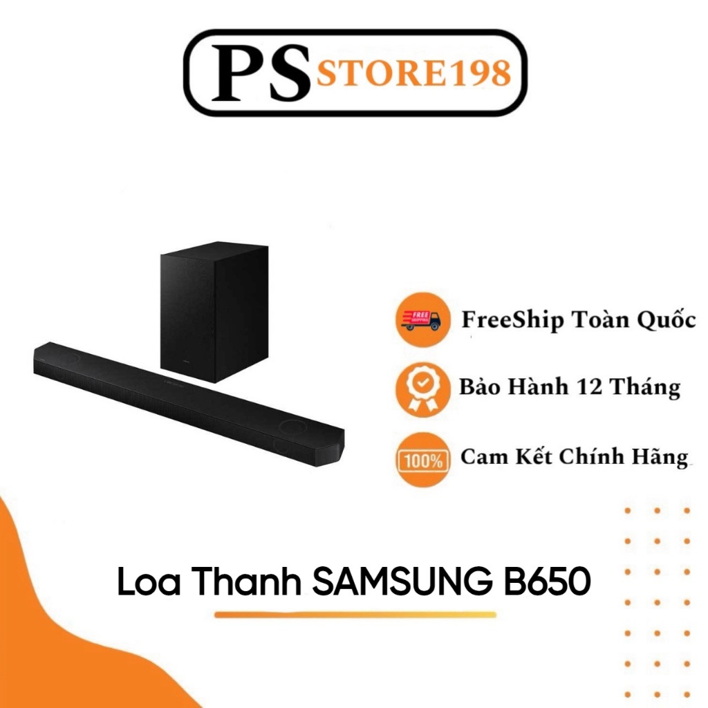 Loa thanh Samsung HW-B650/XV VÀ B650D công suất 430w 3.1 kênh- Hàng ...