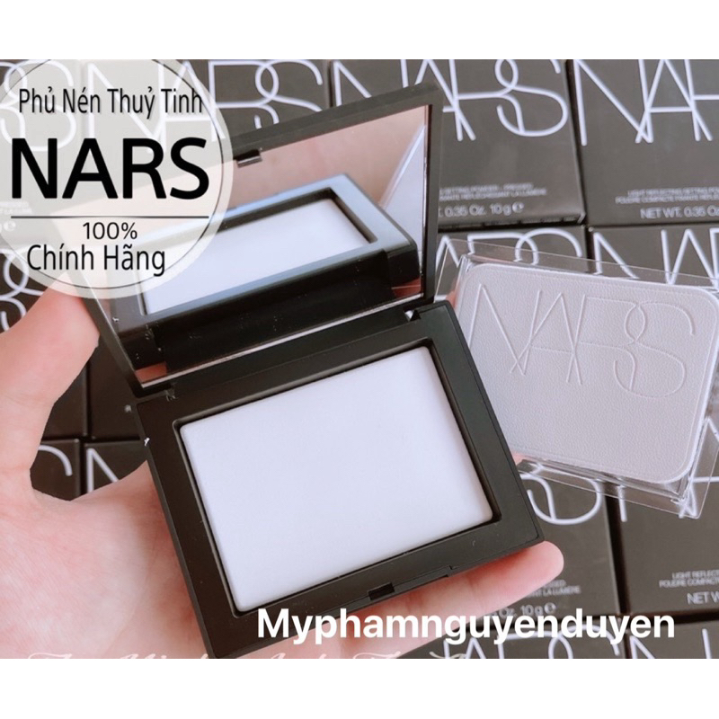 Phấn Phủ Nén Nars Thủy Tinh Không Màu Cao Cấp [Chính Hãng] | Shopee ...